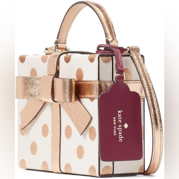kate spade | Bags | Kate Spade Wrapping Party Gift Box Crossbody ...